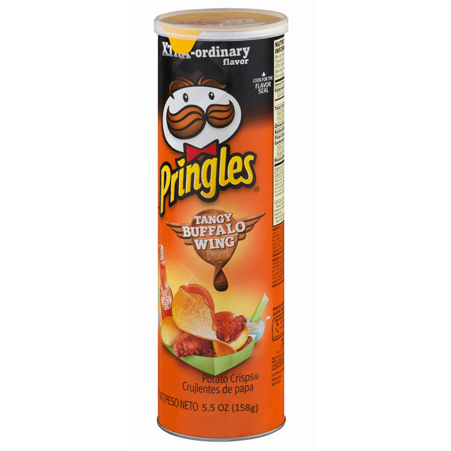 Pringles Tangy Buffalo Wing - Frango Apimentado - Importado EUA ...
