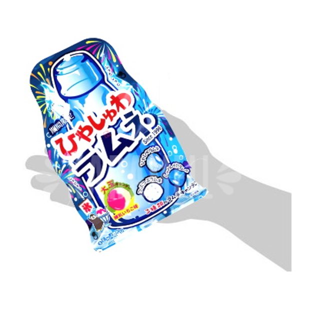 Balas Hiya Shuwa Soda Candy - Senjaku - Importado Japão | Karamell Store