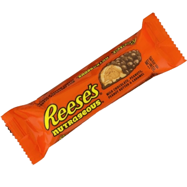 Reese's Nutrageous Bar - Hersheys - Chocolate ao Leite & Manteiga de ...