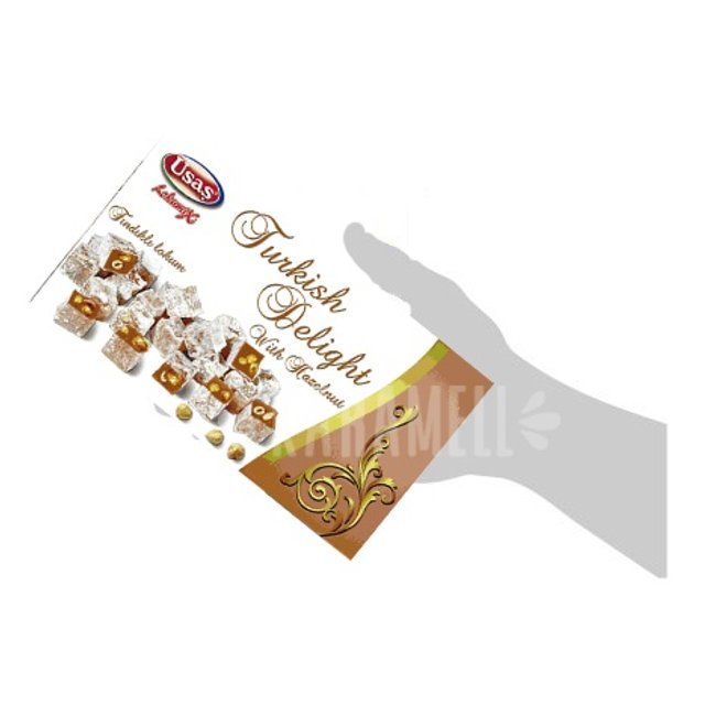 Bala de Goma Turca com Avelã - Turkish Deligth - Turquia | Karamell Store