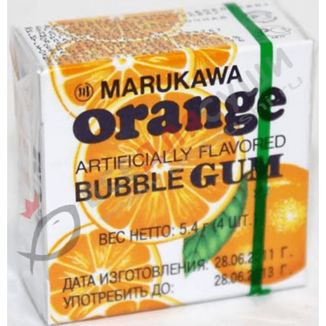Marukawa Fusen Gum Orange Goma de Mascar Laranja | Karamell Store