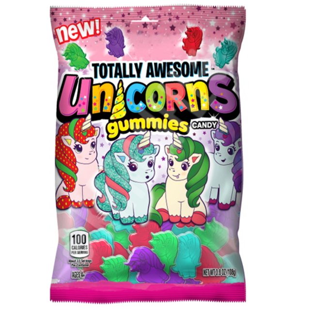 Bala Gelatinosa Unicorns Gummies Candy - The Topps Company - EUA | Karamell Store