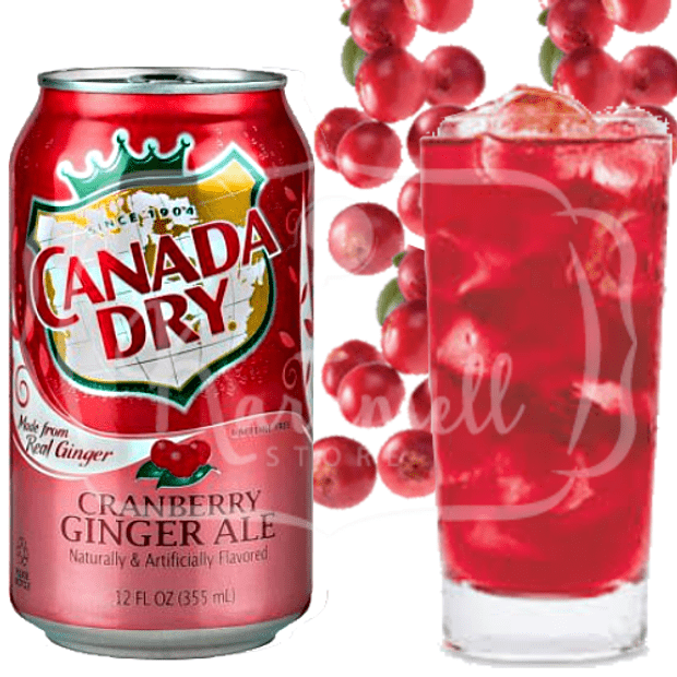 Canada Dry Cranberry Ginger Ale - Refrigerante - Estados Unidos ...