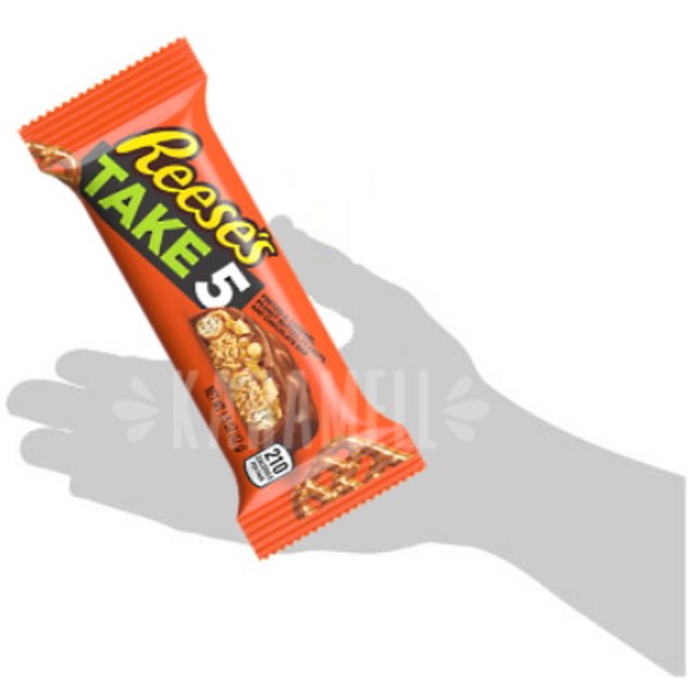 Reese's Take 5 - Chocolate com Pretzels Caramel Peanut Butter - EUA | Karamell Store