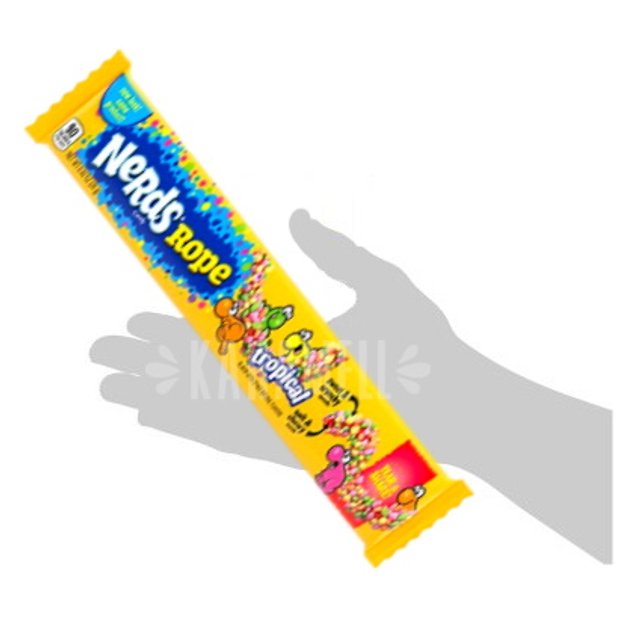 Balas Nerds Rope Tropical - Importado EUA | Karamell Store