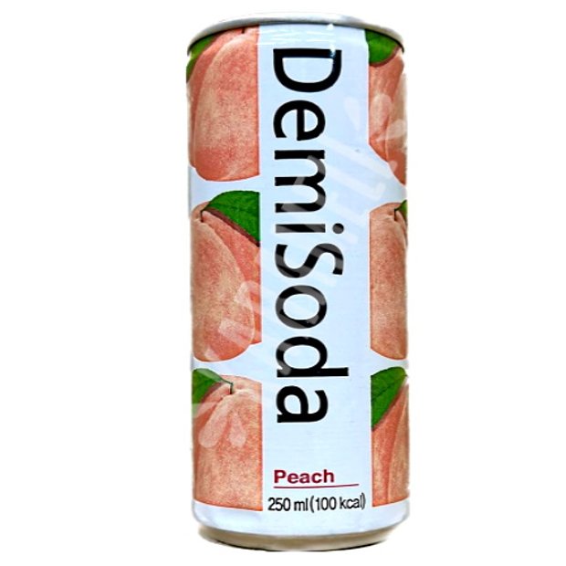 Refrigerante Demi Soda Peach - Importado Coreia | Karamell Store