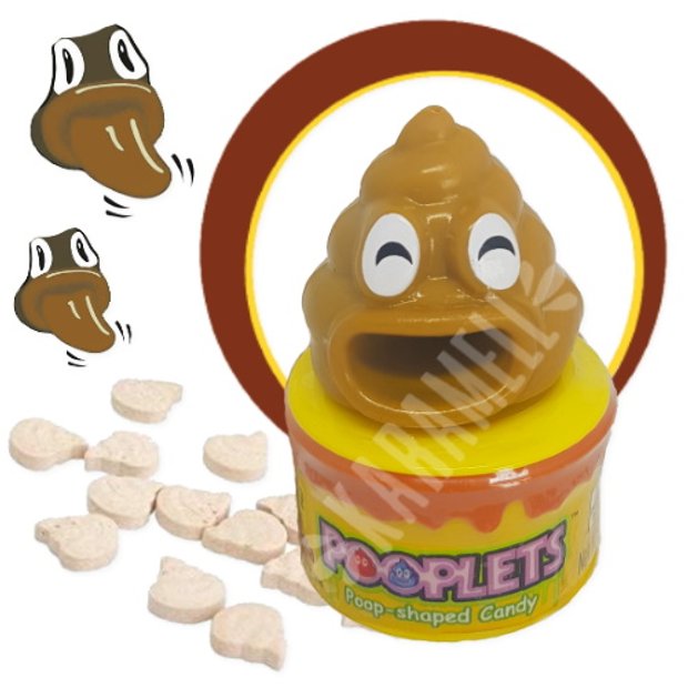 Balas Pooplets Poop Shaped Candy - Kids Mania - Importado | Karamell Store