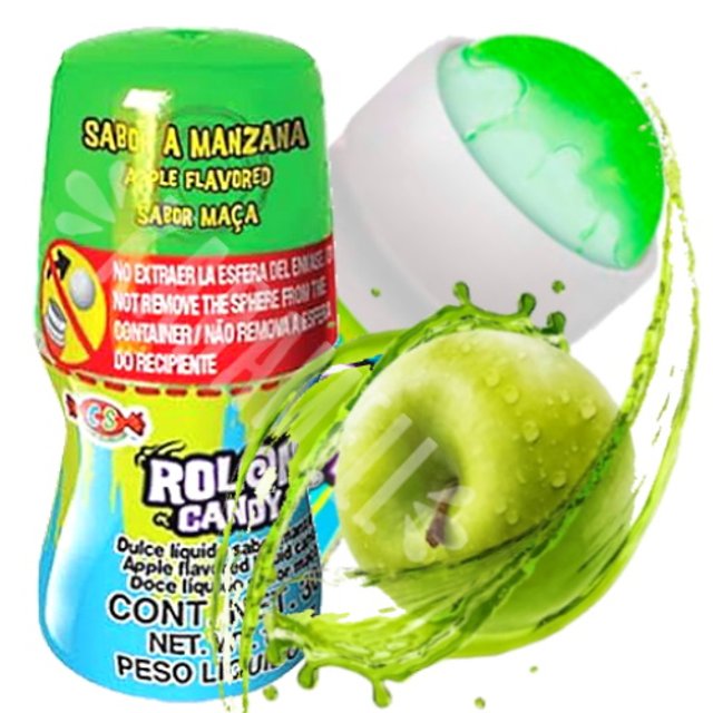 Pirulito Rolon Candy sabor Maçã Verde - Importado | Karamell Store