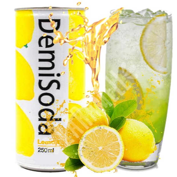 Refrigerante Demi Soda Lemon - Importado Coreia | Karamell Store