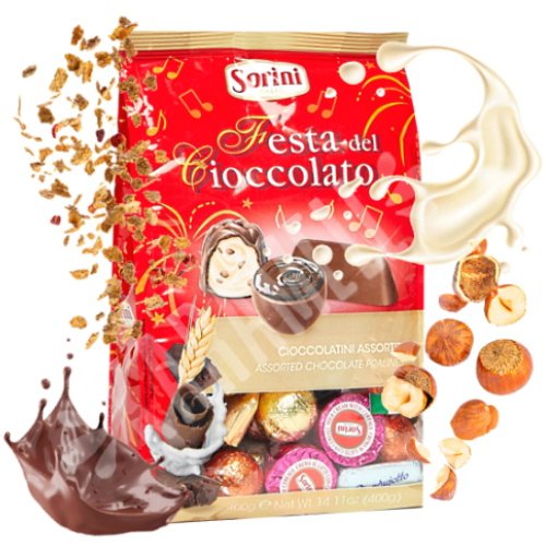 Bombons Chocolate Festa Del Cioccolato - Sorini - Itália | Karamell Store