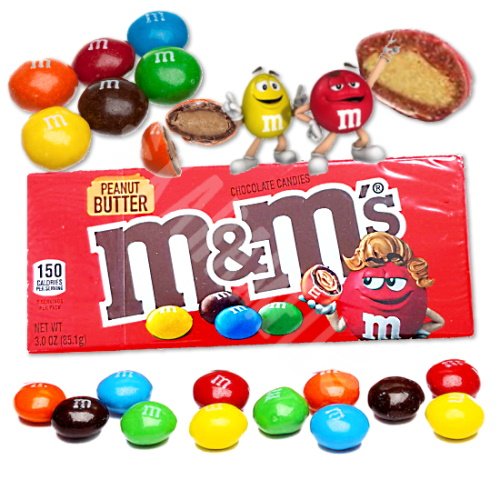 M&M's Peanut Butter 85,1g - Chocolate Candies - EUA | Karamell Store