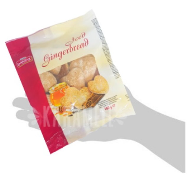 Iced Gingerbread Lambertz - Pão de Mel com Glacê - Alemanha | Karamell ...