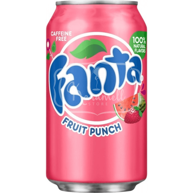 Fanta Fruit Punch - Refrigerante Morango & Melancia | Karamell Store