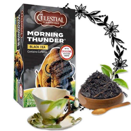 Black Tea Morning Thunder - Chá Celestial - Importado EUA | Karamell Store