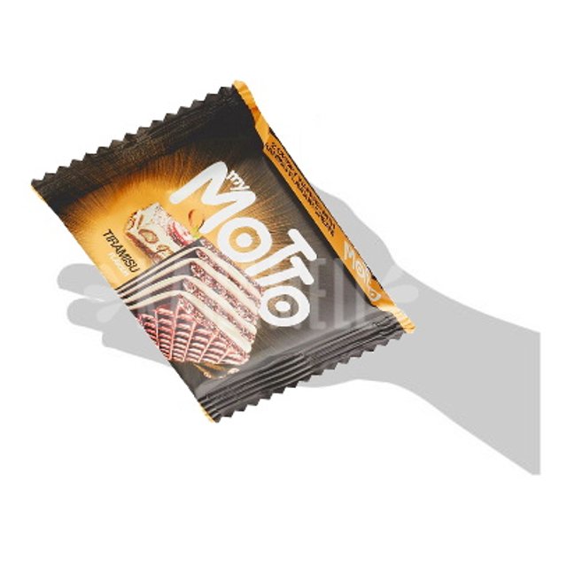 Wafer Tiramisu My Motto - Recheio no sabor Tiramissu - Bulgária ...