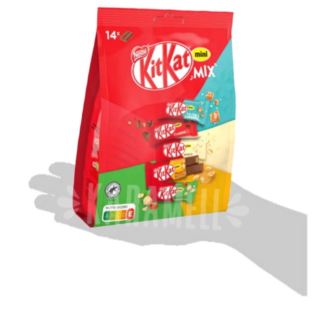 Chocolate Kit Kat Mini Mix Sortidos - Nestle - Importado Rússia ...