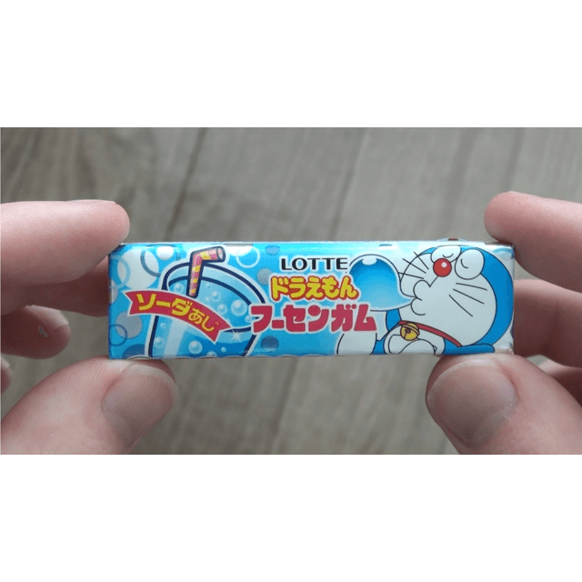 Lotte-Japanese-Bubble-Gum-Doraemon-Squash-Soda-Fusen | Karamell Store