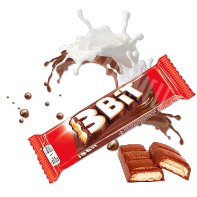 Biscoito 3 Bit Mondelez - Chocolate & Creme - Hungria | Karamell Store
