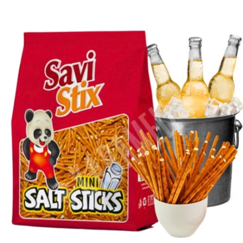 Salgadinho Mini Salt Sticks - Savi Stix - Importado Bulgária | Karamell ...