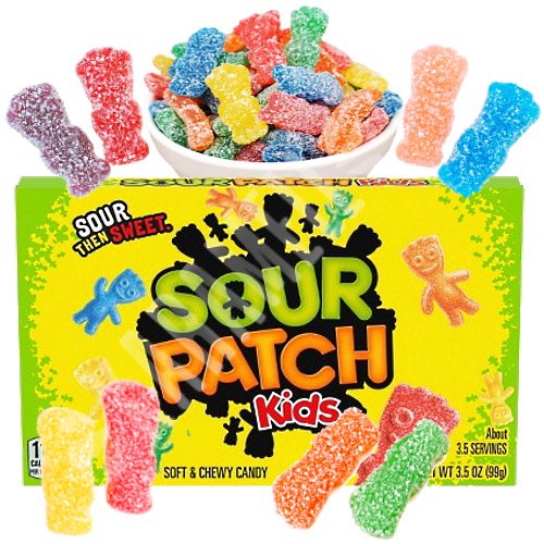 Balas Sour Patch Kids Soft Chewy Candy - Importado México | Karamell Store