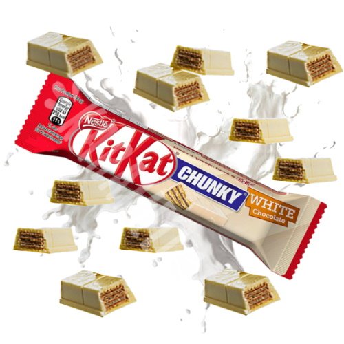 Chocolate Chunky White - Kit Kat - Nestle - EUA | Karamell Store