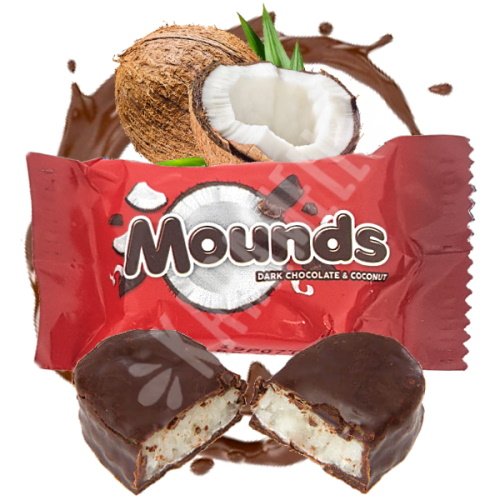 Mini Mounds Dark Chocolate & Coconut - Importado EUA | Karamell Store