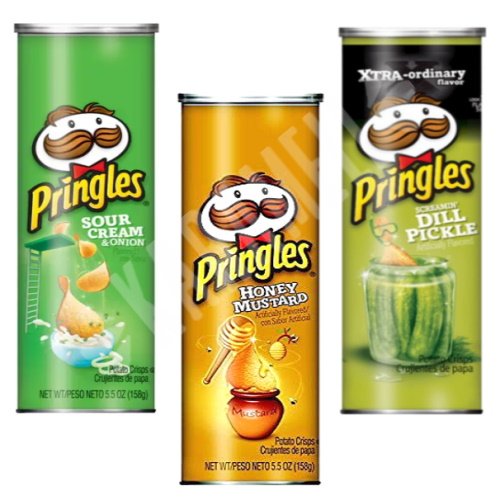 Kit Box Golf Pringles - 3 Sabores - Importado | Karamell Store