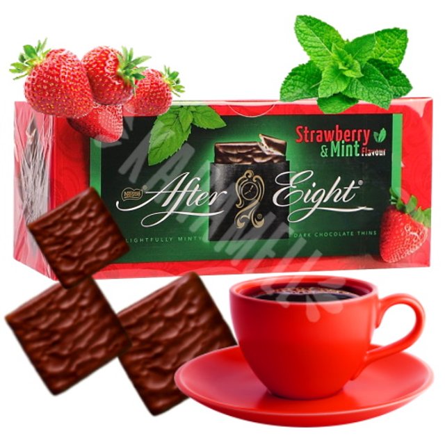 Chocolate After Eight Strawberry Mint - Nestle - Alemanha | Karamell Store