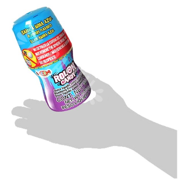 Pirulito Rolon Candy Sabor Amora Azul - Importado | Karamell Store