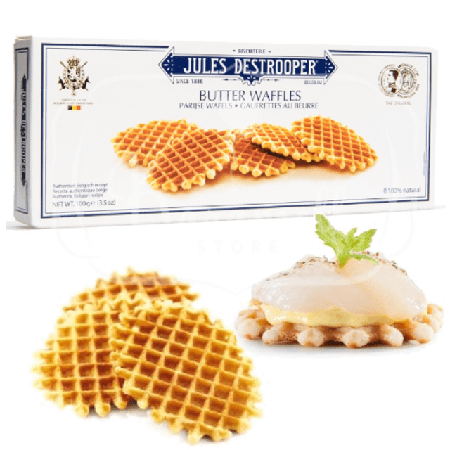 Jules Destrooper Butter Waffles - Biscoitos Importado da Bélgica ...