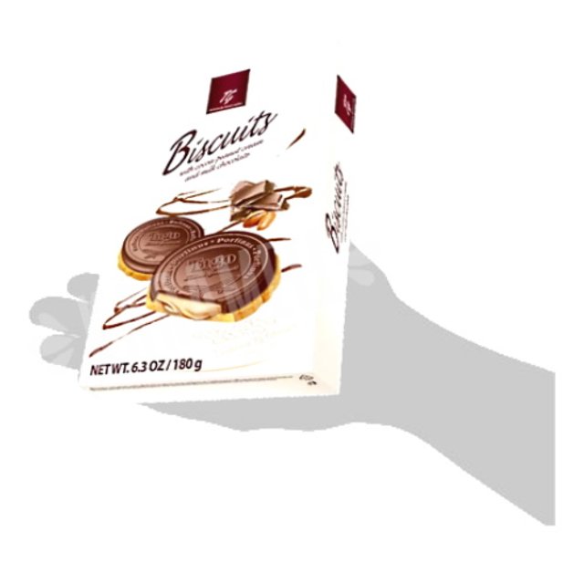 Biscoito With Cocoa Peanut Cream And Milk Chocolate - Tago - Polônia ...