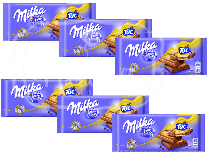 Milka Milka Tuc 87g - ATACADO 6 Chocolates - Importado Hungria ...