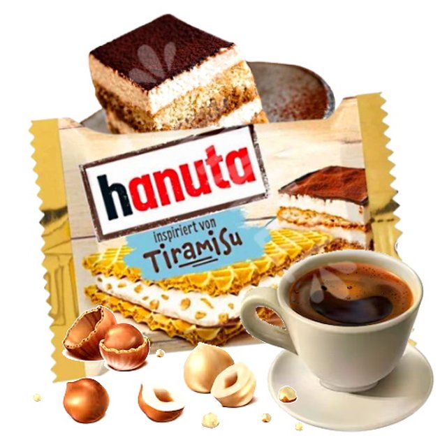 Wafer Crocante Hanuta Tiramisu - Ferrero - Importado Alemanha ...