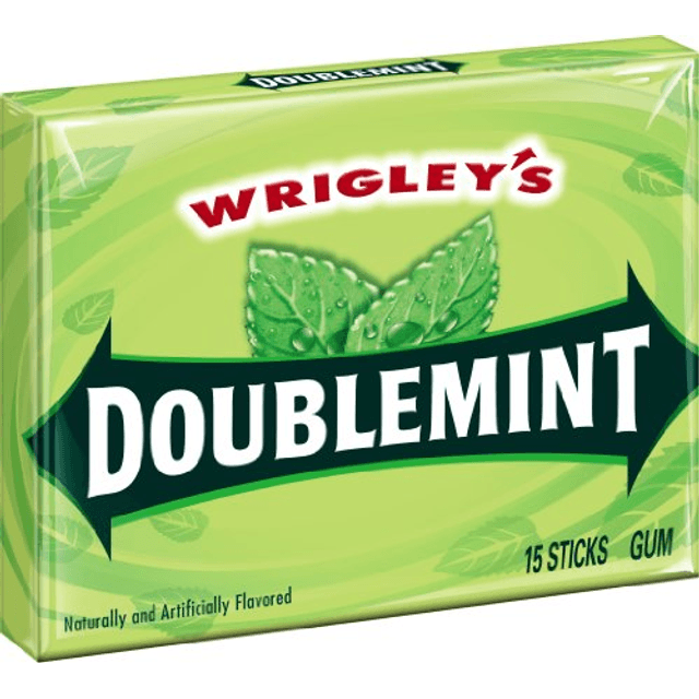 Wrigley's Doublemint - Chicletes de Menta - Importado EUA | Karamell Store