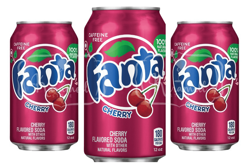 Fanta Cherry - Refrigerante Sabor Cereja - KIT - EUA | Karamell Store