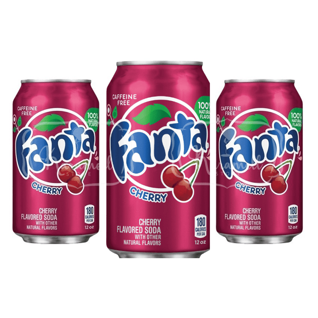 Fanta Cherry - Refrigerante Sabor Cereja - KIT - EUA | Karamell Store