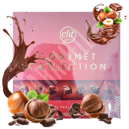 Chocolate Pralines Gourmet Collection - Elit - Importado Turquia ...