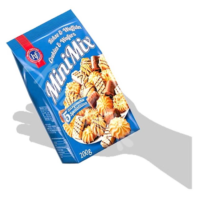 Cookies Wafers Mini Mix - Hans Freitag - Importado Alemanha | Karamell ...