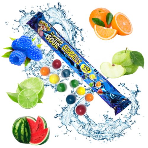 Chiclete Super Sour Gumballs - Warheads - Importado EUA | Karamell Store