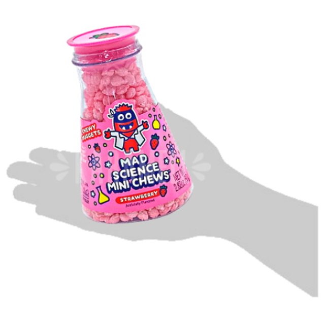Mad Science Mini Chews Strawberry - Kids Mania - Importado | Karamell Store