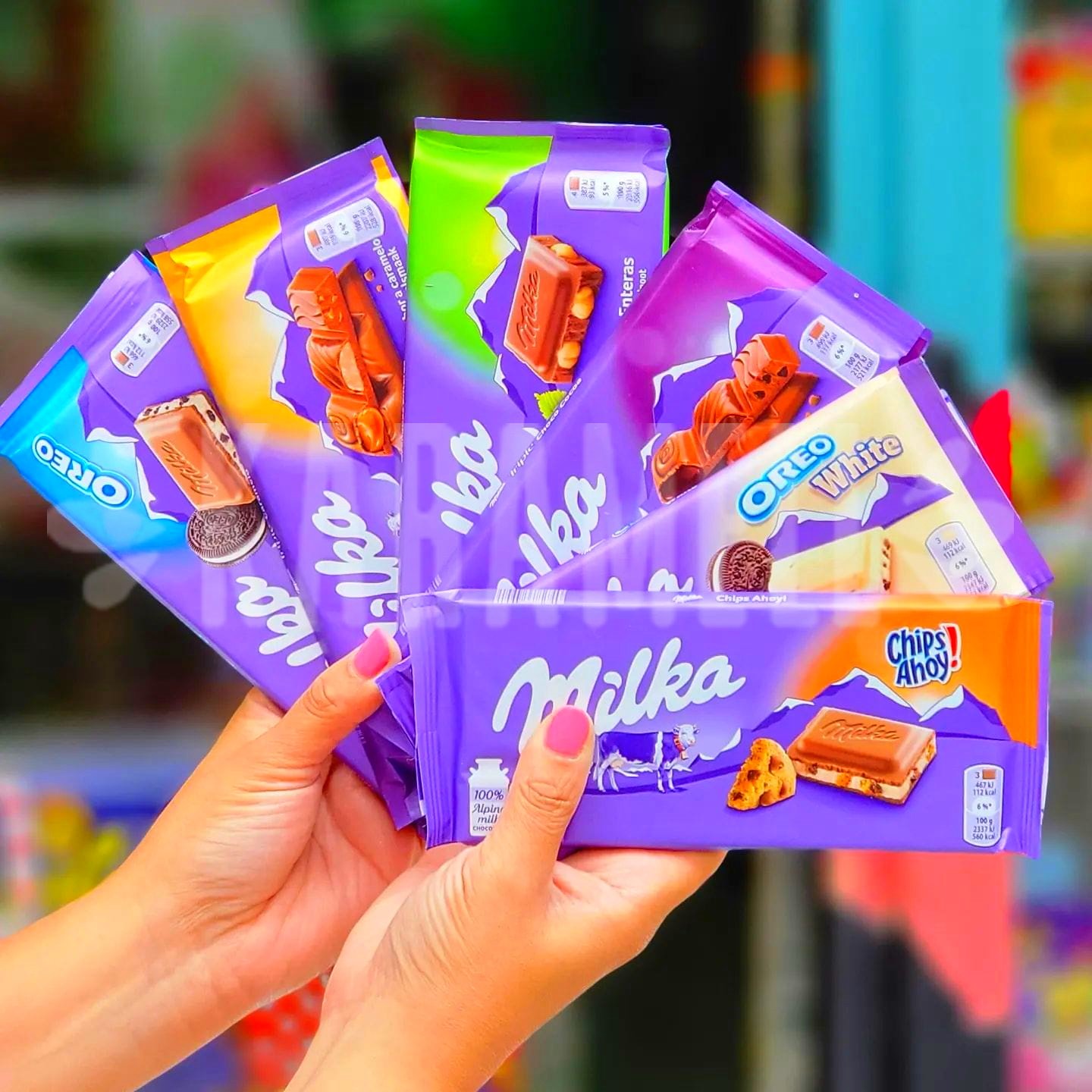 Promoção - Barra Chocolate Milka Importado - Diversos Sabores incríveis ...