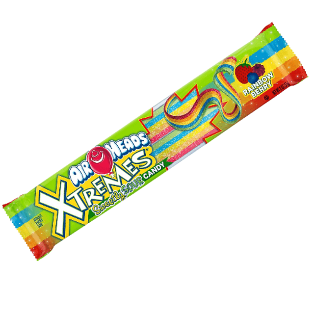 Airs Heads Xtremes Sweetly Sour - Rainbow Berrry EUA | Karamell Store