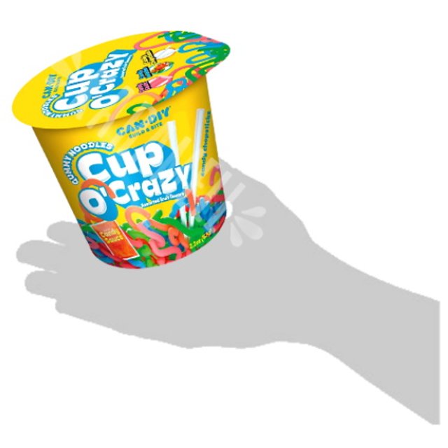Balas Cup O'Crazy Gummy Noodles - Importado | Karamell Store