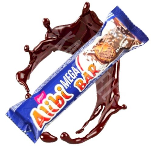 Wafer Chocolate Recheado Alibi Mega Bar Dark - Goplana - Polônia ...