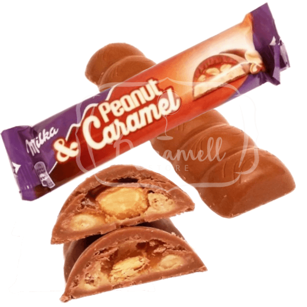 Milka Chocolate Amendoim Carmelo ATACADO 12 Chocolates Hungria ...
