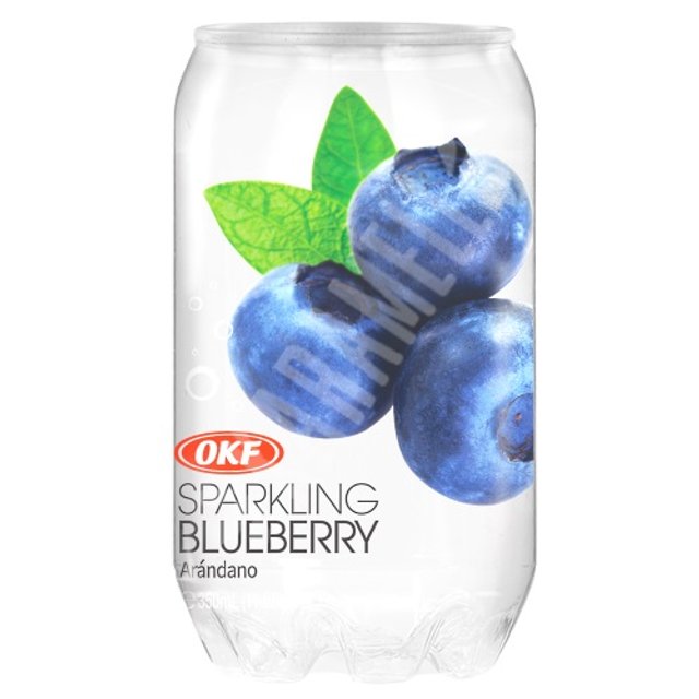 Bebida Sparkling Blueberry - OKF - Importado Coreia | Karamell Store
