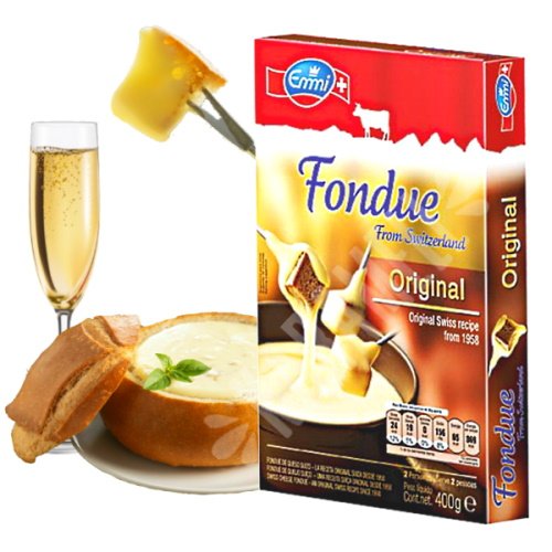Fondue Emmi - Queijos Original 400g - Importado da Suíça | Karamell Store