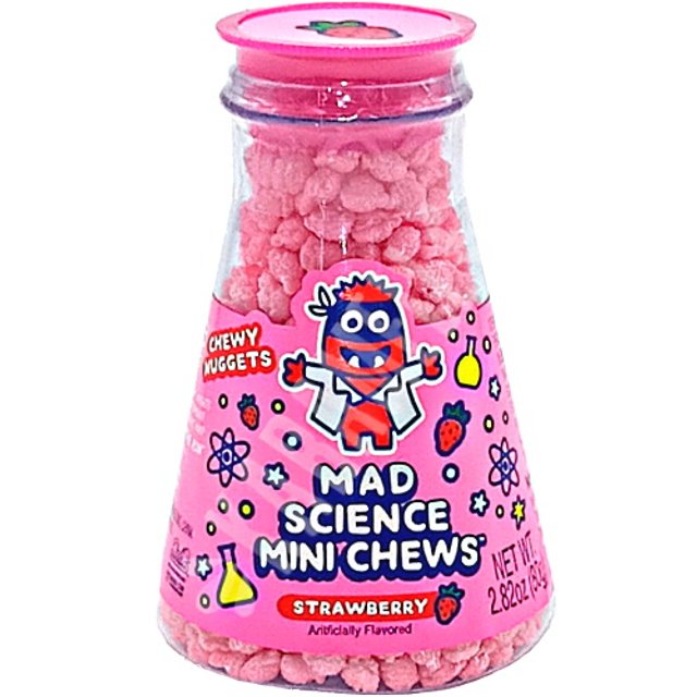 Mad Science Mini Chews Strawberry - Kids Mania - Importado | Karamell Store