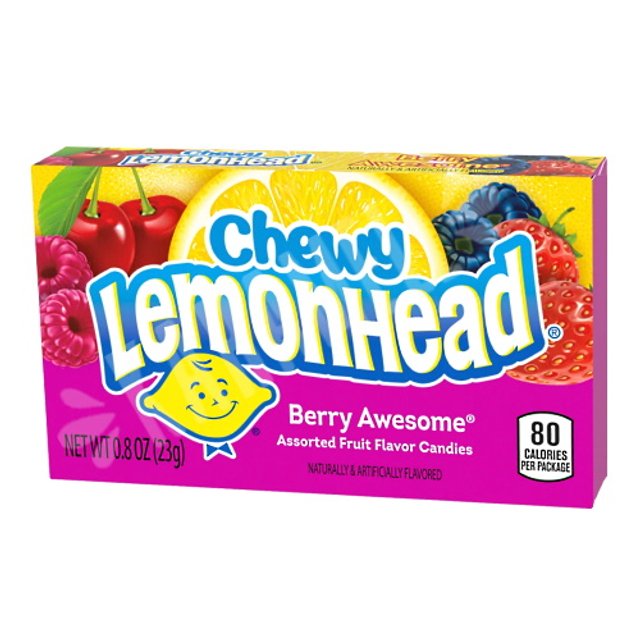 Chewy Lemonhead Berry Awesome - Bala Vários Sabores - México | Karamell ...