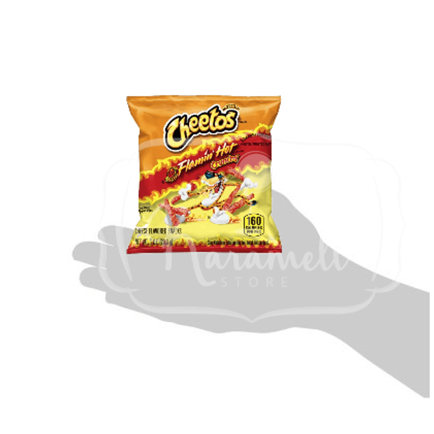 Cheetos Flamin Hot Crunchy - Salgadinho Queijo Picante - Importado EUA ...